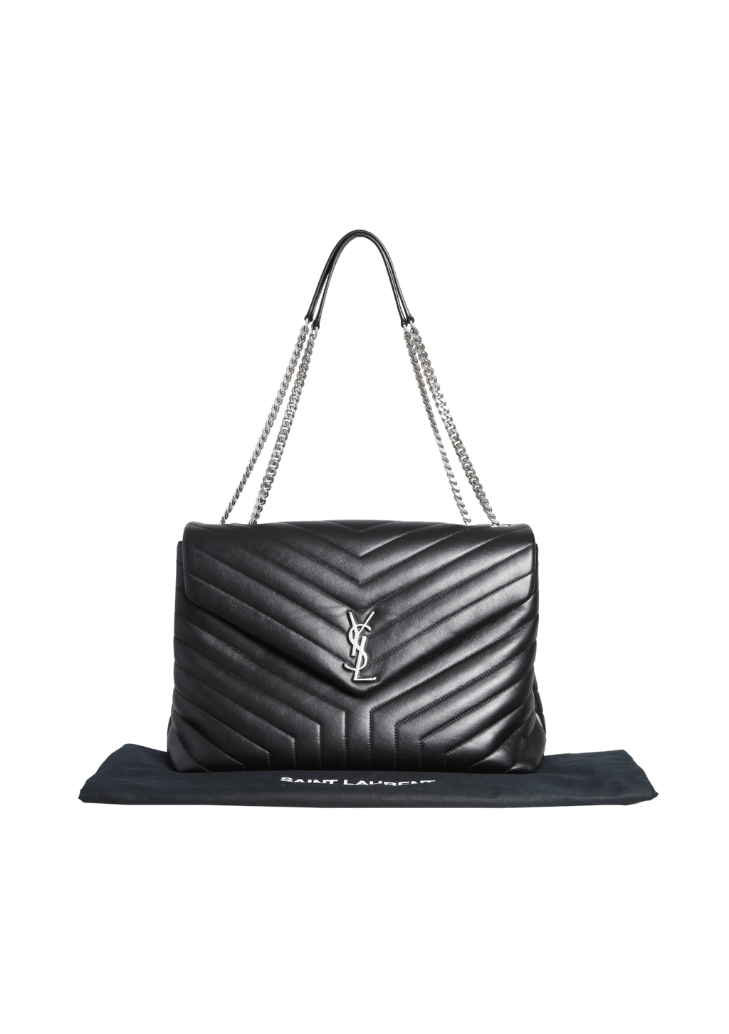 BOLSAS SAINT LAURENT LARGE LOULOU BAG PRETO ORIGINAL Gringa bolsas-saint-laurent-large-loulou-bag-preto-original-gringa