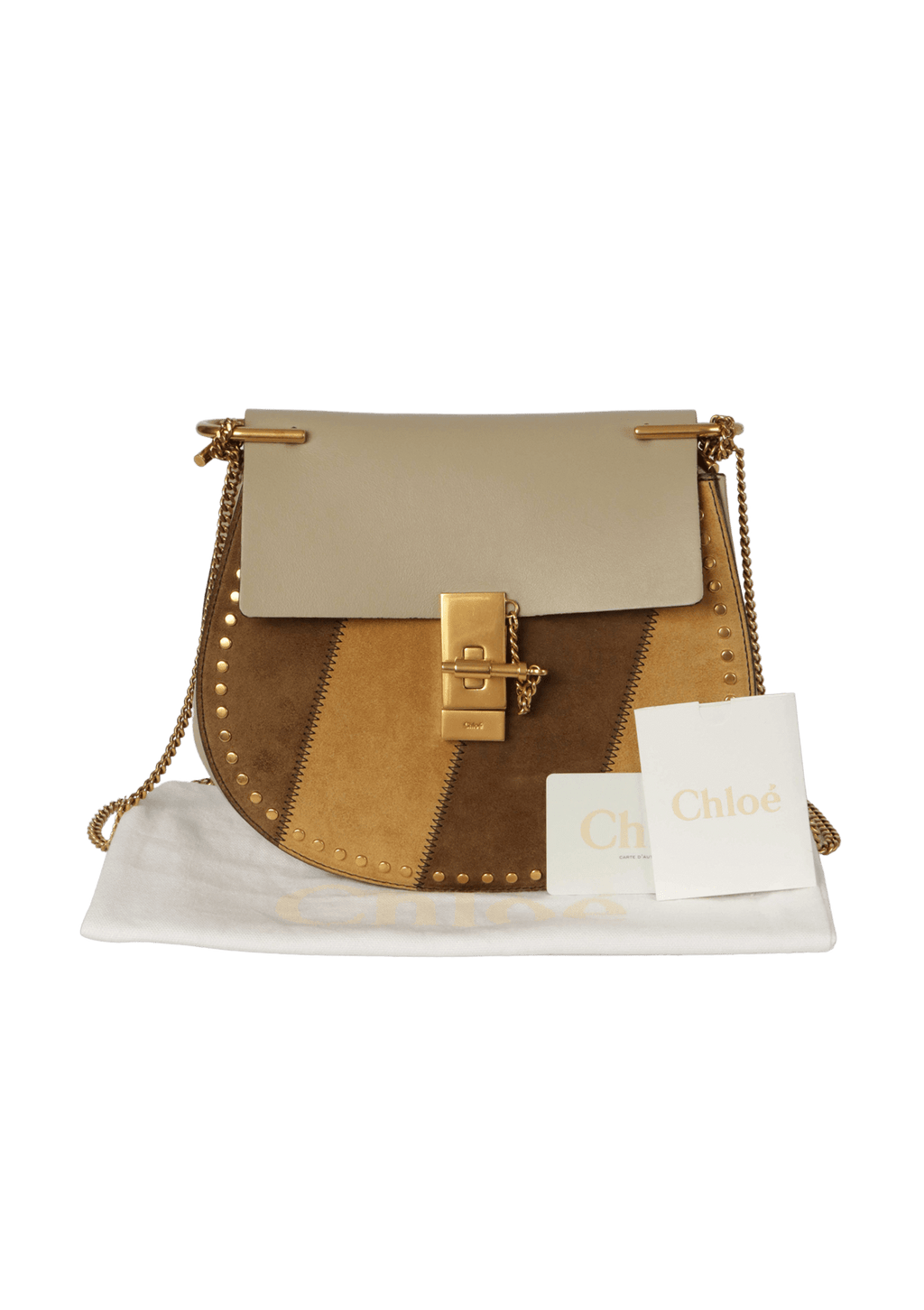 Bolsa Chloé Drew Bag Bege Original – Gringa