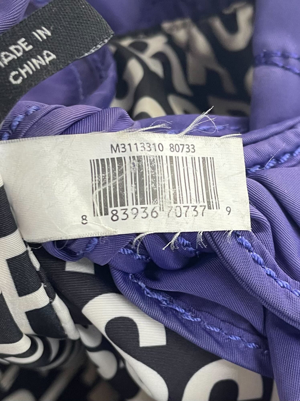 BOLSA MARC JACOBS NYLON PRETTY TOTE ROXO ORIGINAL – Gringa