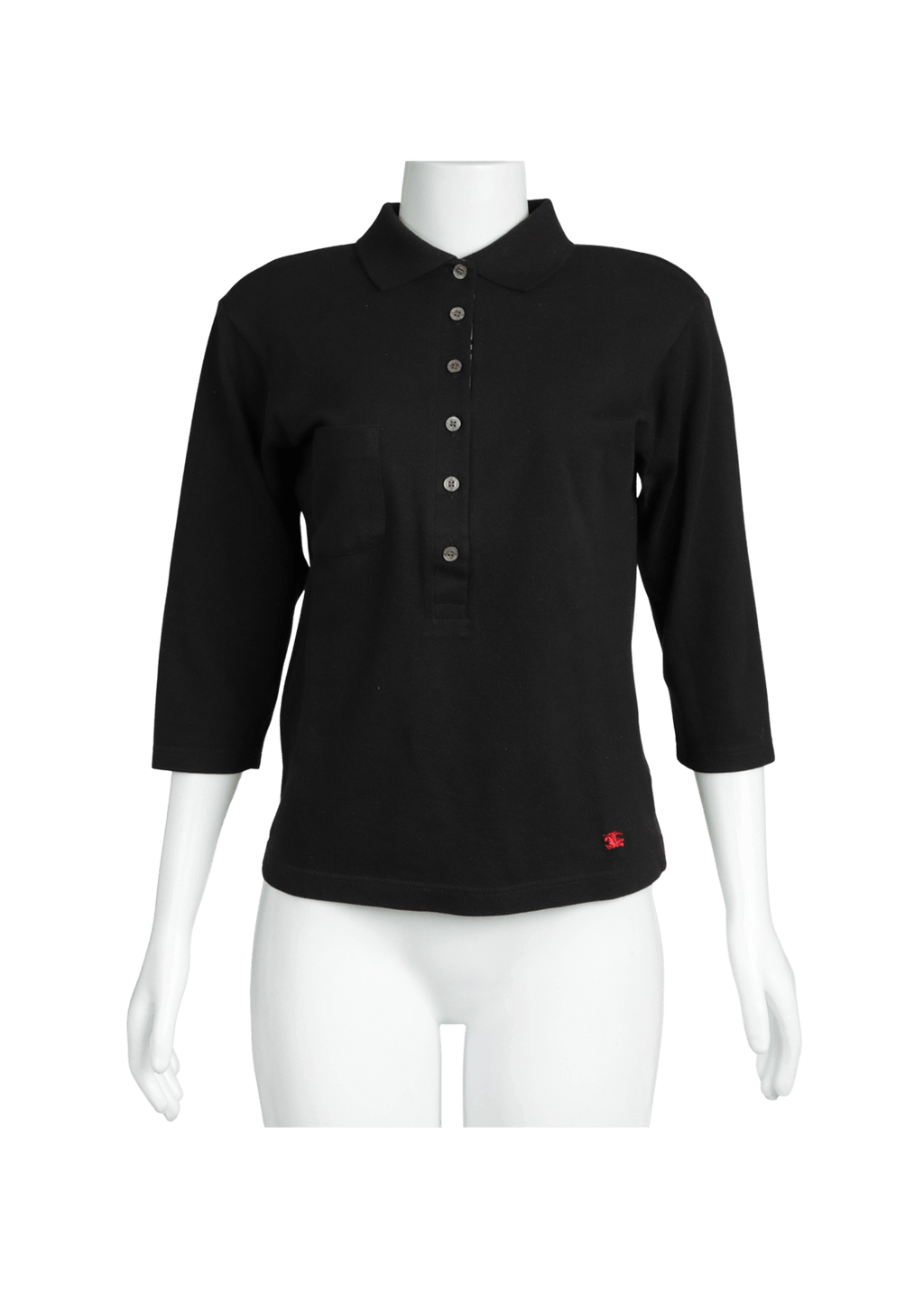 BLUSA BURBERRY POLO SHIRT P PRETO ORIGINAL – Gringa