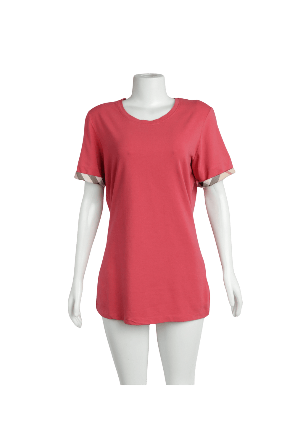 BLUSA BURBERRY T-SHIRT ROSA G ORIGINAL – Gringa