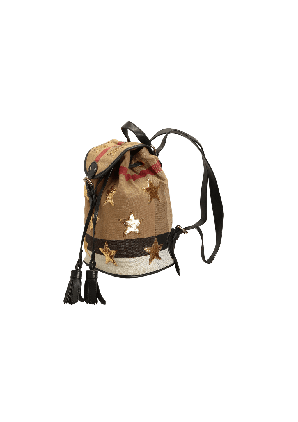 BOLSA BURBERRY HOUSE CHECK BACKPACK BEGE ORIGINAL – Gringa