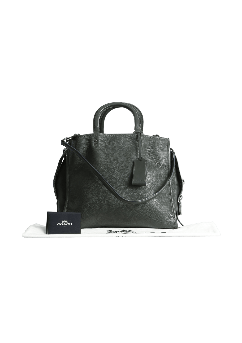 BOLSA COACH ROUGE 25 BAG VERDE ORIGINAL – Gringa