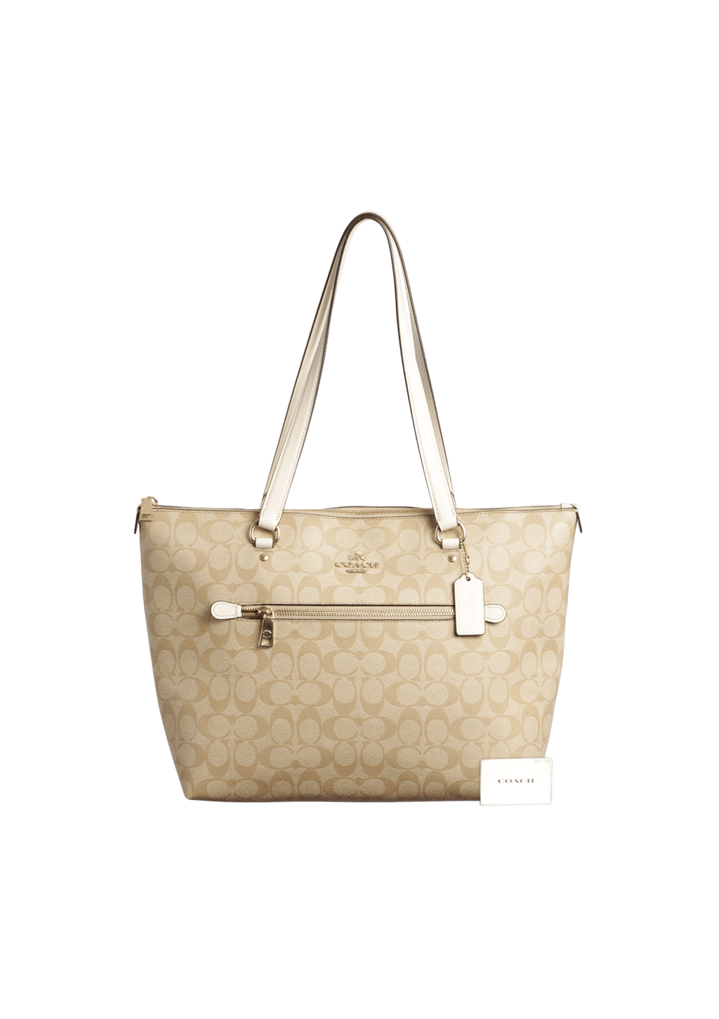 BOLSA COACH SIGNATURE TOTE BAG BEGE ORIGINAL – Gringa