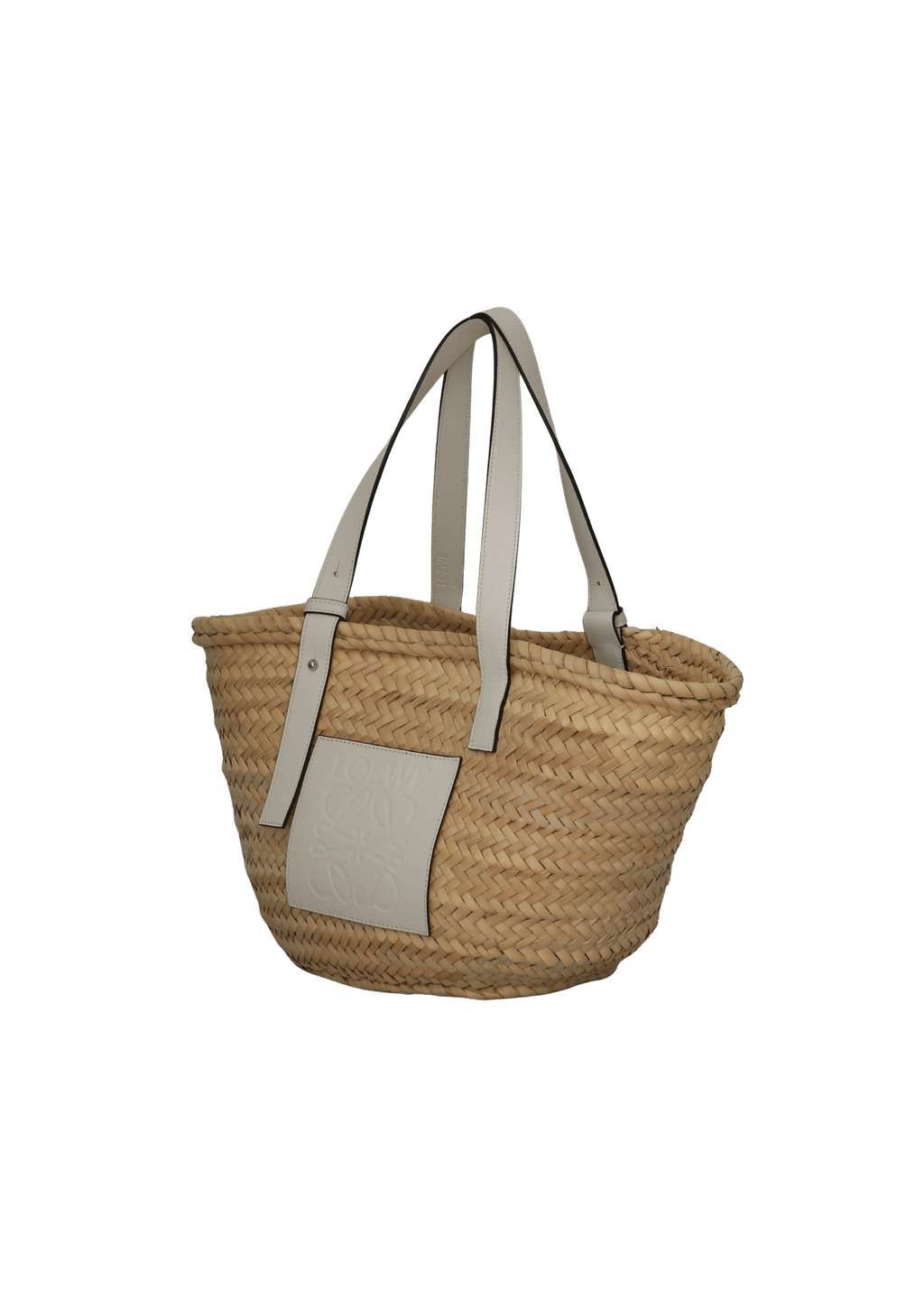 BOLSA LOEWE RAFFIA BASKET BAG BEGE ORIGINAL – Gringa