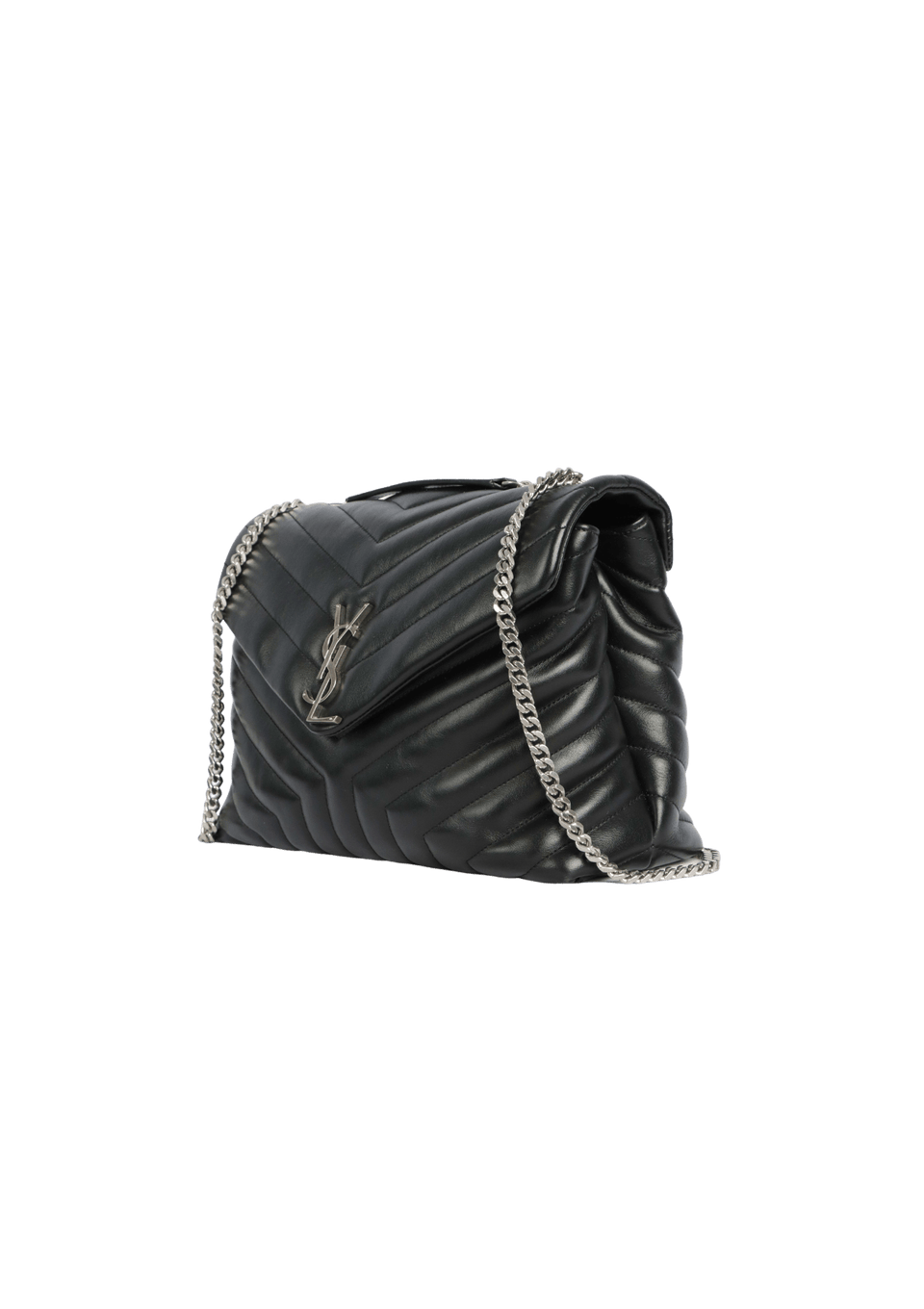 BOLSA SAINT LAURENT MEDIUM LOULOU BAG PRETO ORIGINAL – Gringa