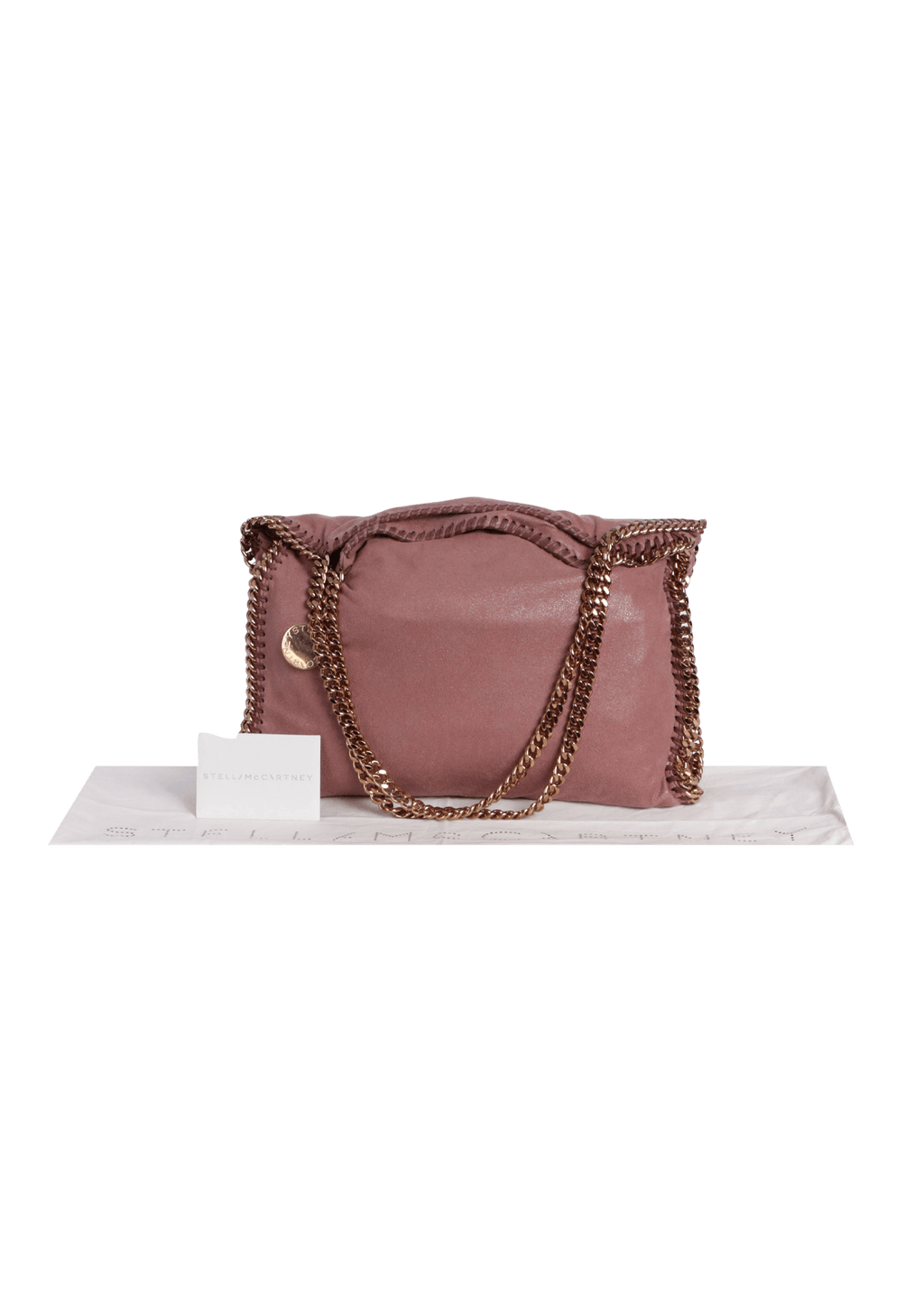 BOLSA STELLA MCCARTNEY SMALL FALABELLA TOTE BAG ROSA ORIGINAL – Gringa