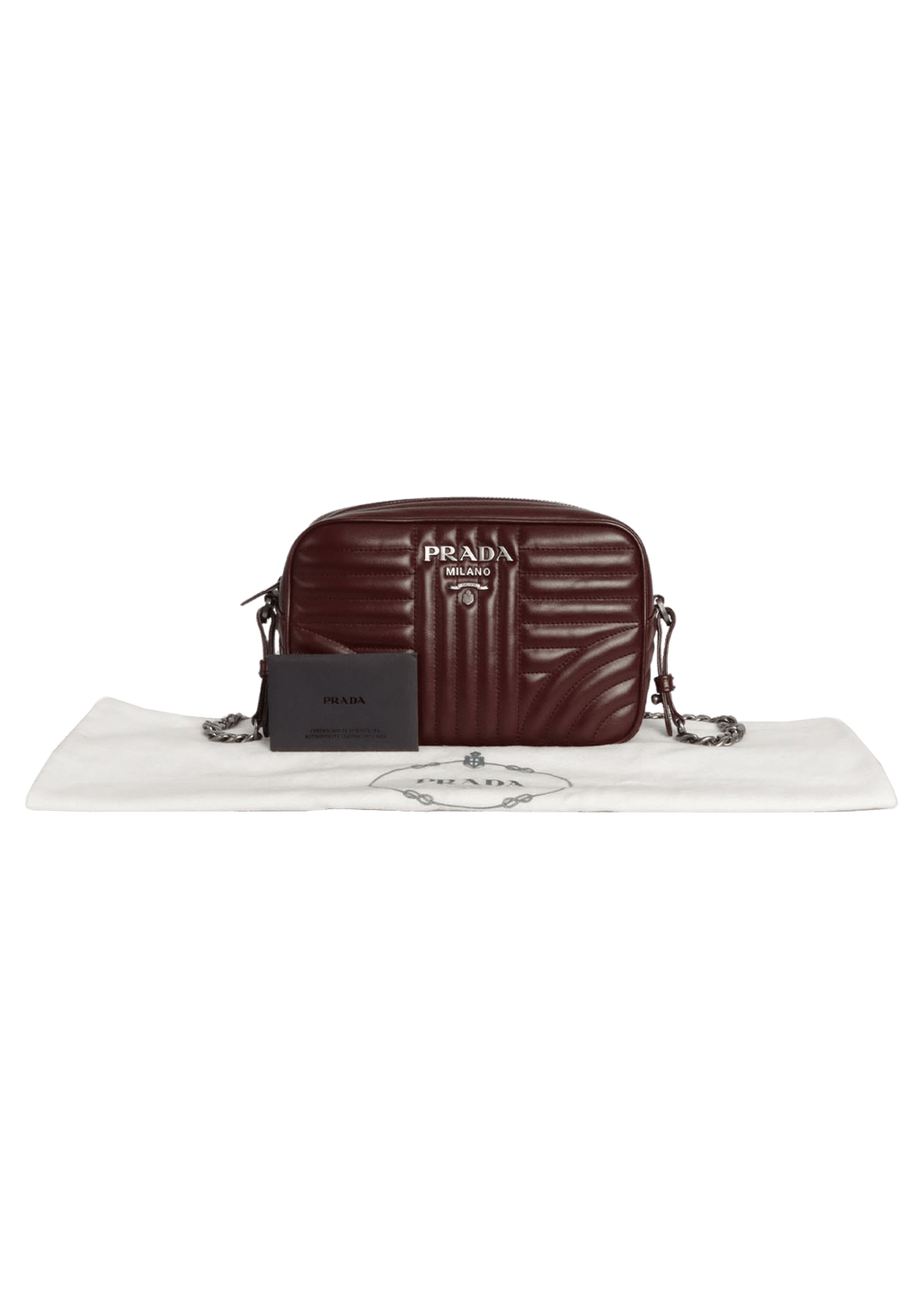 BOLSAS PRADA DIAGRAMME CAMERA BAG VERMELHO ORIGINAL 00084547-BOPR – Gringa
