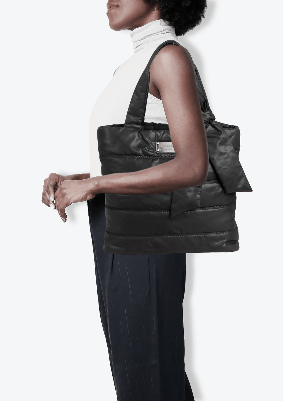BOLSA KATE SPADE EVONNE PUFFER BAG PRETO ORIGINAL – Gringa