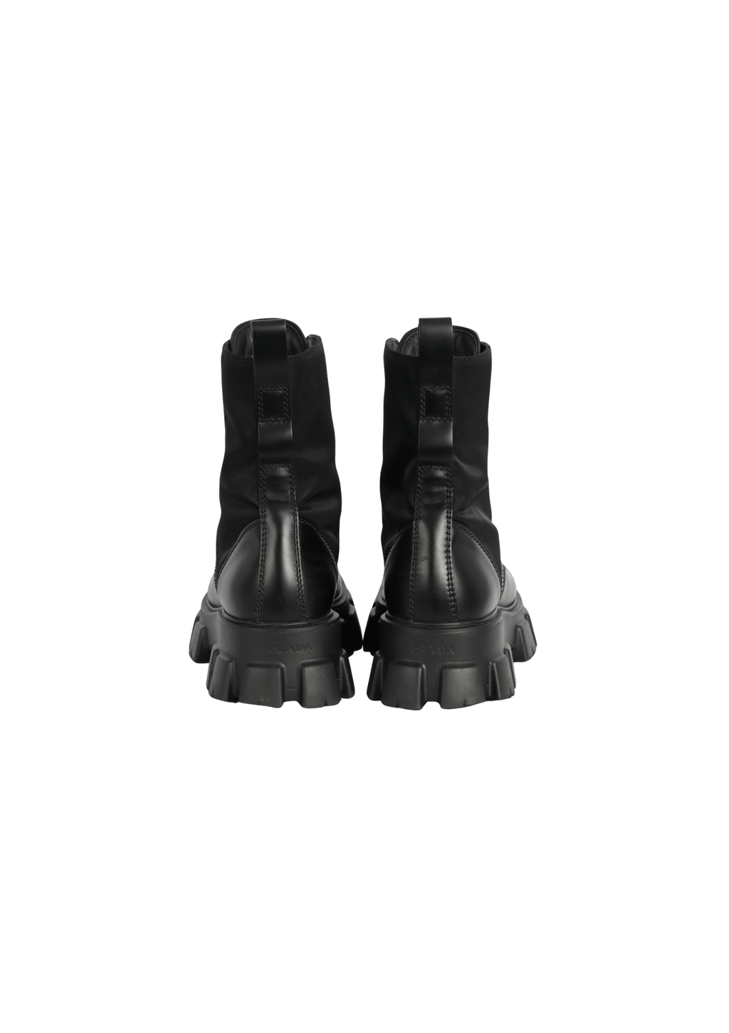 BOTA PRADA MONOLITH COMBAT BOOTS PRETO 43 ORIGINAL – Gringa