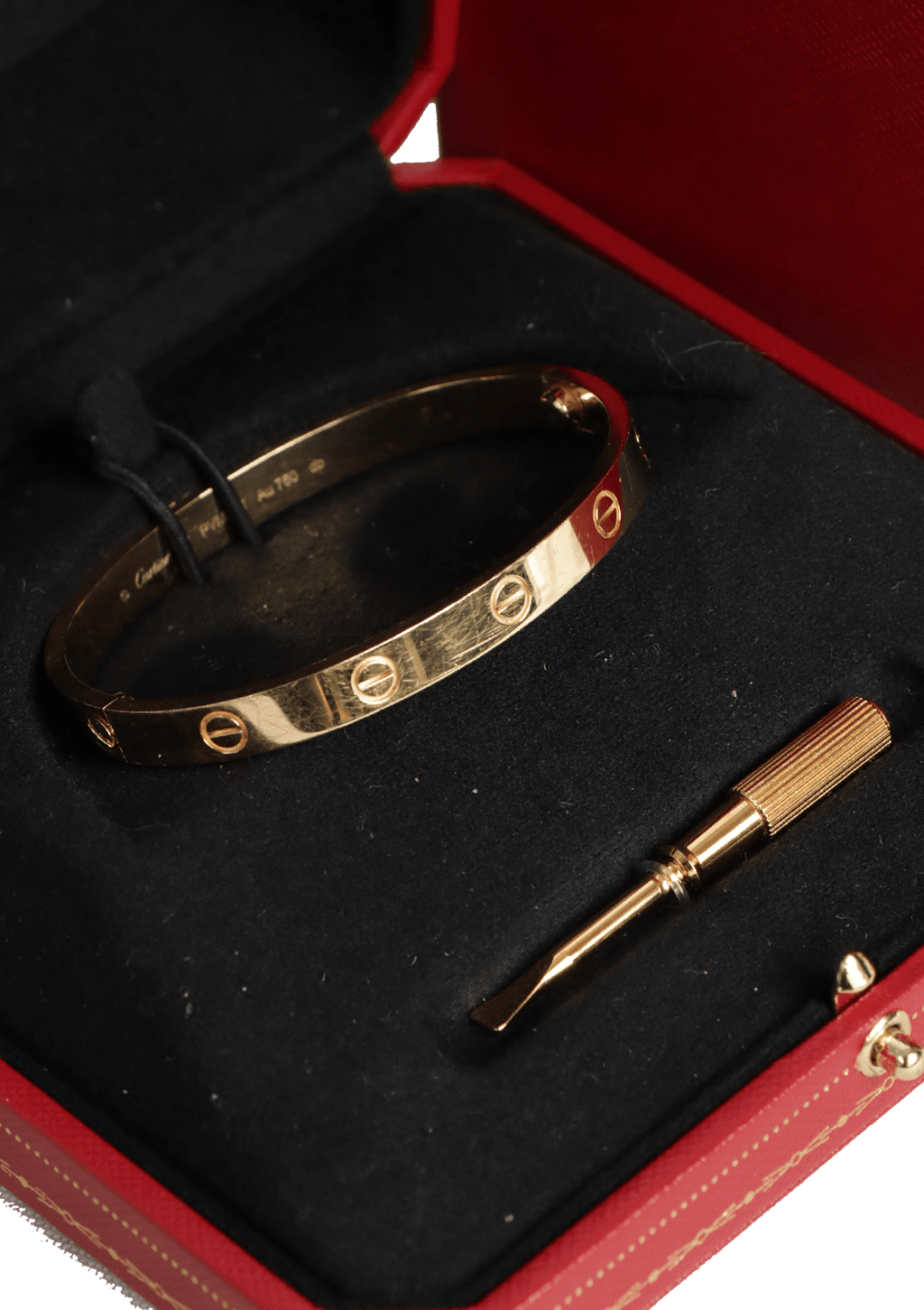 BRACELETE CARTIER LOVE 18K BRACELET OURO AMARELO ORIGINAL – Gringa