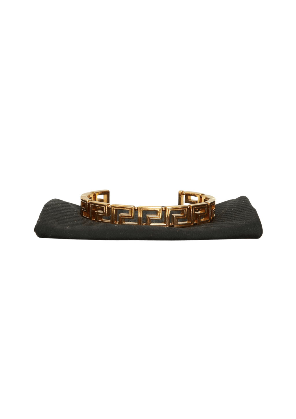 BRACELETE VERSACE GRECA KEY CUFF BRACELET DOURADO ORIGINAL – Gringa