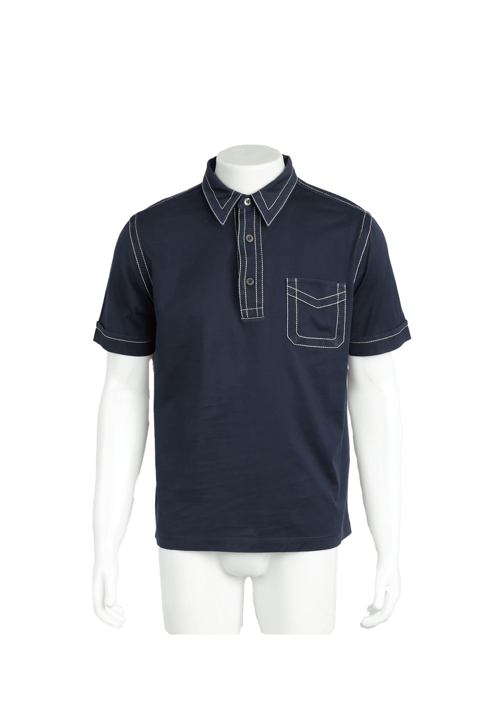 CAMISA PRADA POLO SHIRT G AZUL ORIGINAL – Gringa