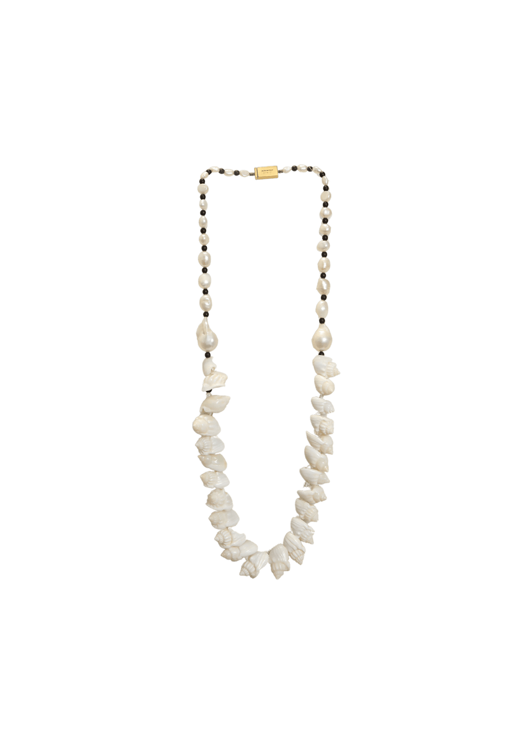 COLAR PRADA PEARL NECKLACE BRANCO ORIGINAL – Gringa