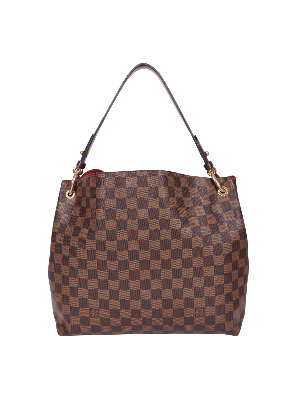 BOLSA LOUIS VUITTON DAMIER ÉBÈNE GRACEFUL PM MARROM ORIGINAL – Gringa