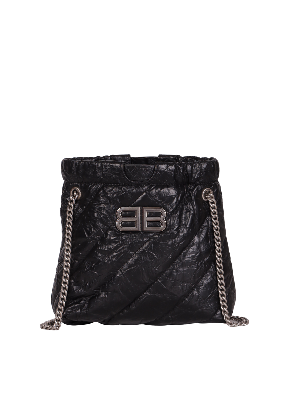 BOLSA BALENCIAGA CRUSH BAG XS PRETO ORIGINAL – Gringa