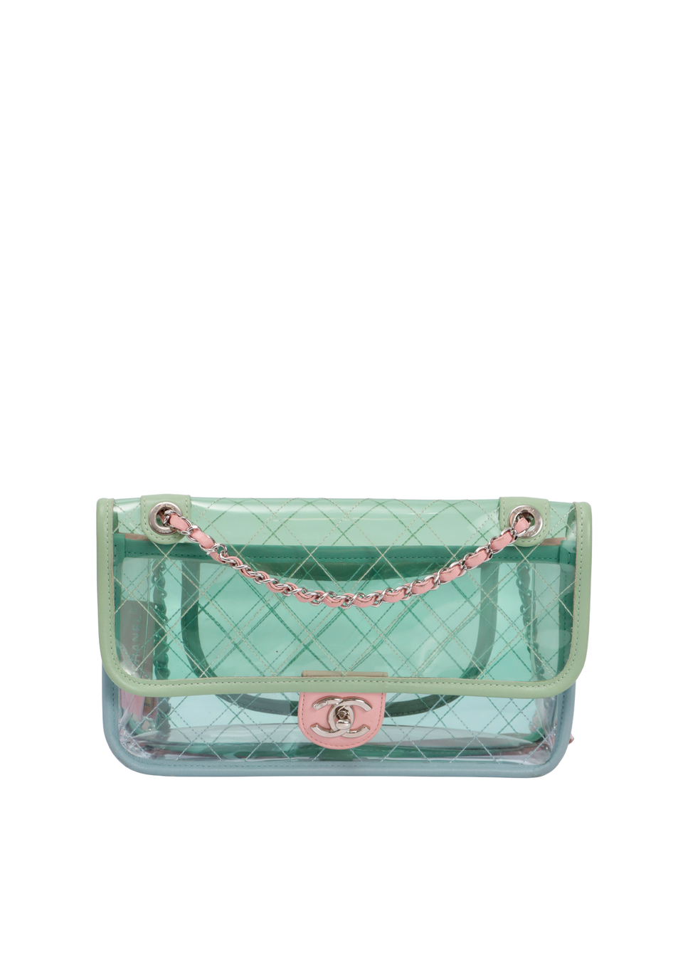 BOLSA CHANEL MEDIUM COCO SPLASH PVC FLAP BAG MULTICOR ORIGINAL – Gringa