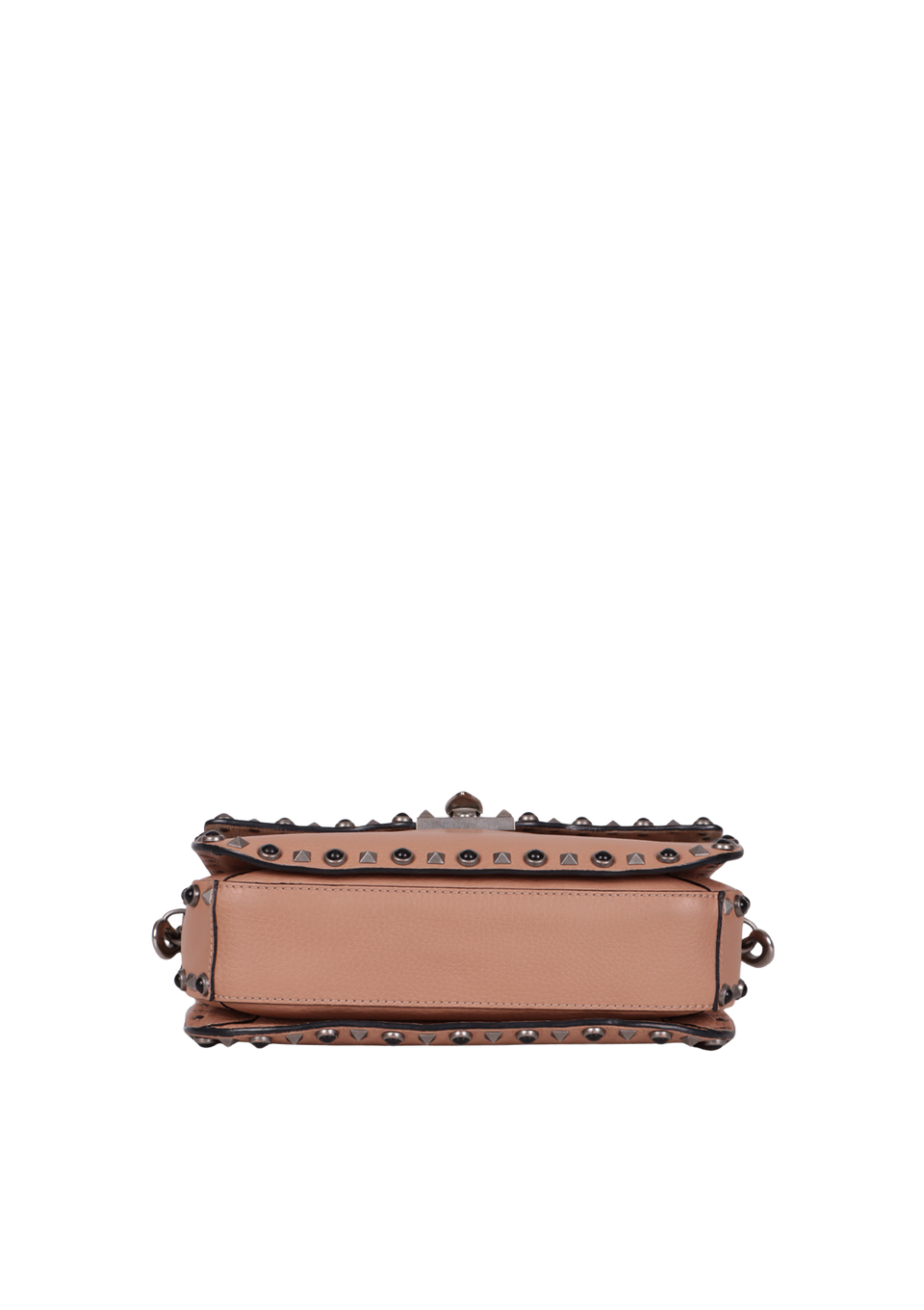 BOLSA VALENTINO GUITTAR ROCKSTUD ROLLING BAG BEGE ORIGINAL – Gringa