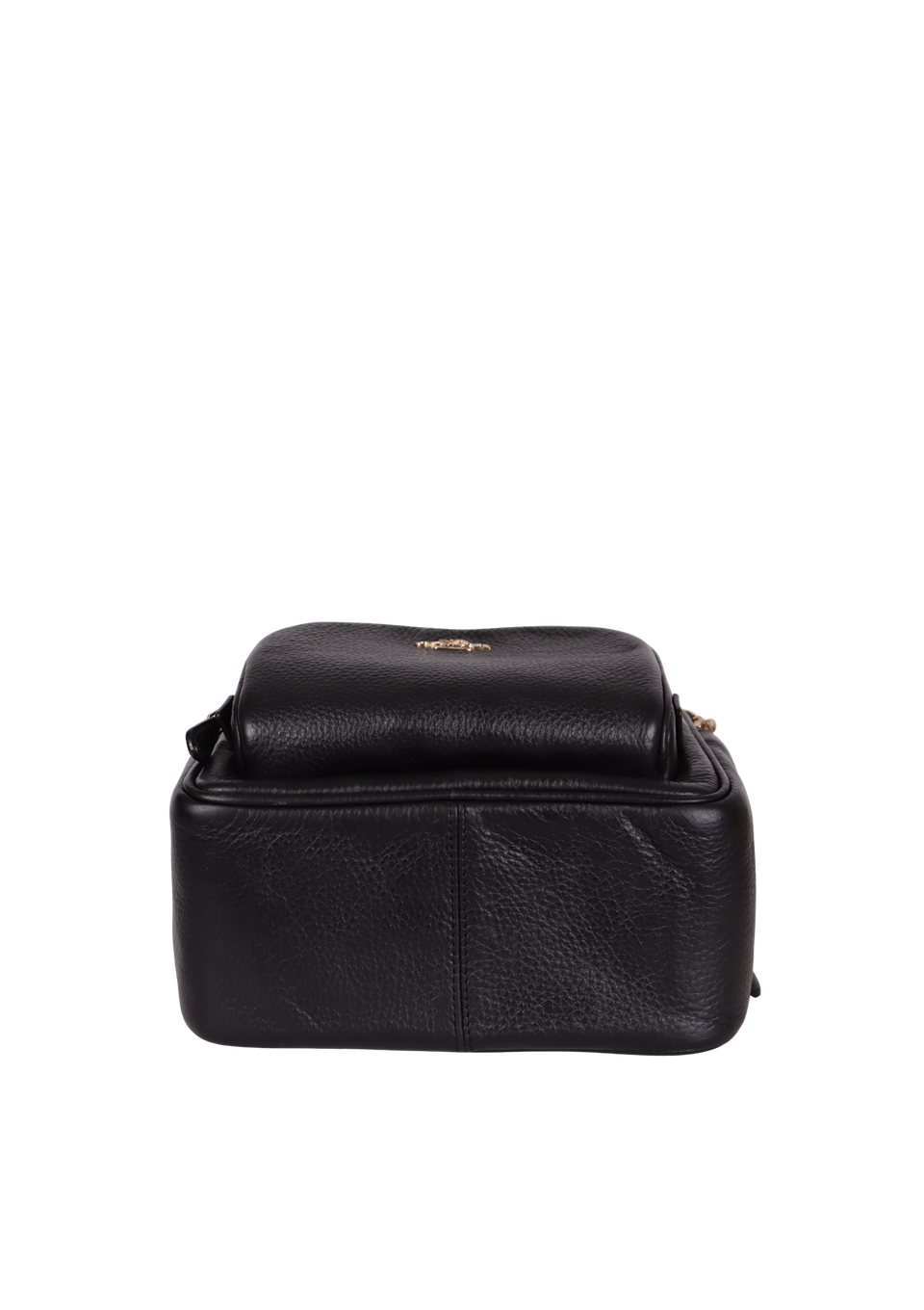 BOLSA COACH LEATHER BACKPACK PRETO ORIGINAL – Gringa