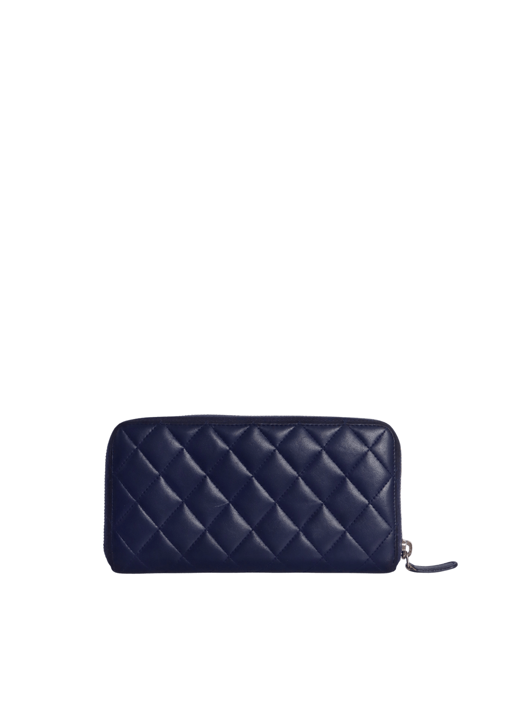 CARTEIRA CHANEL CC ZIPPY WALLET AZUL ORIGINAL – Gringa