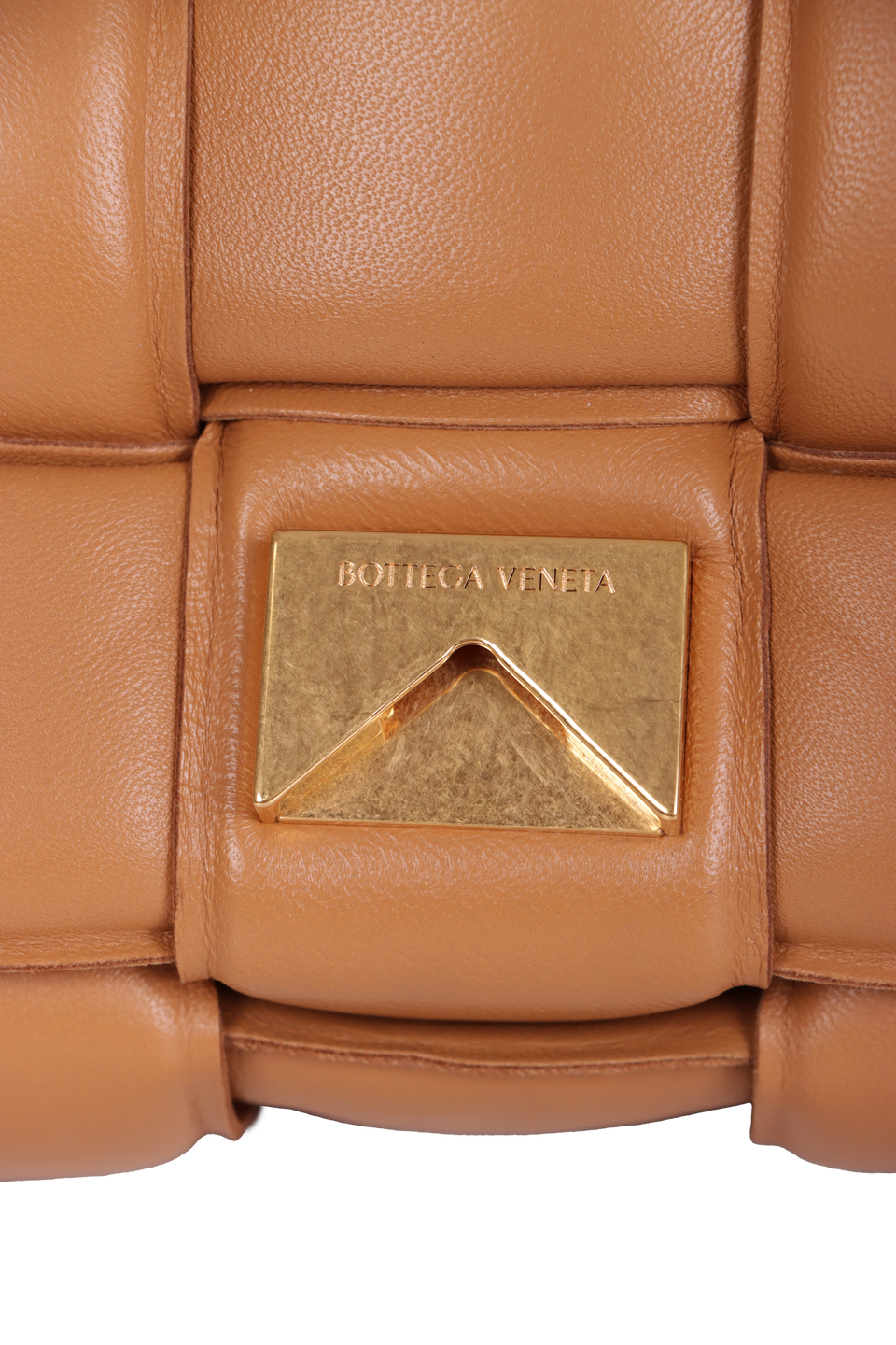 BOLSA BOTTEGA VENETA PADDED CASSETTE BAG MARROM ORIGINAL – Gringa