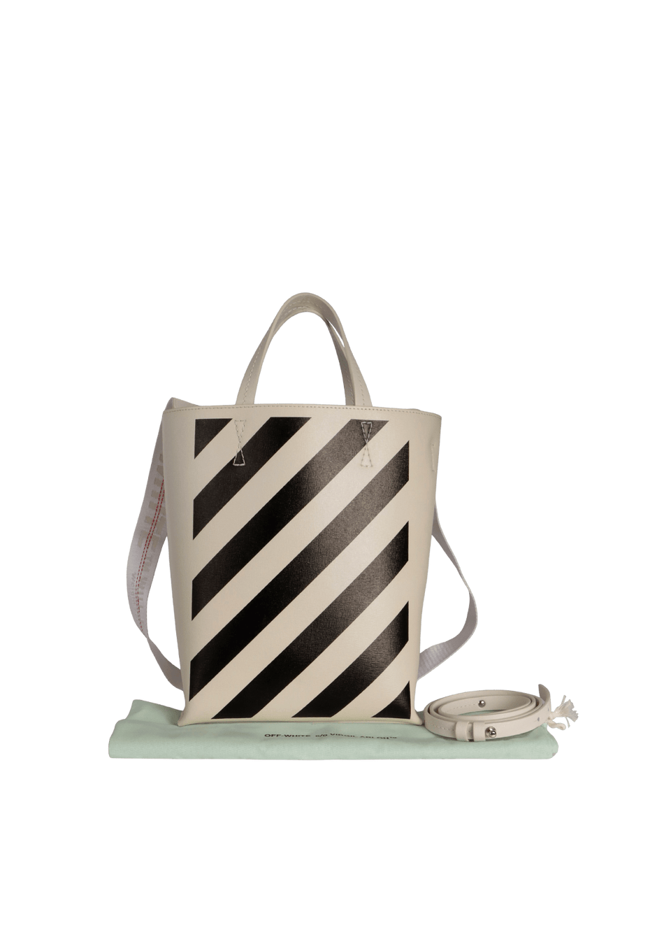 BOLSA OFF-WHITE DIAGONAL TOTE BAG BRANCO ORIGINAL – Gringa