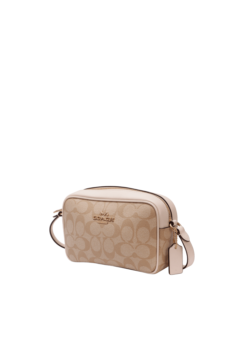 BOLSA COACH SIGNATURE CAMERA BAG BEGE ORIGINAL – Gringa