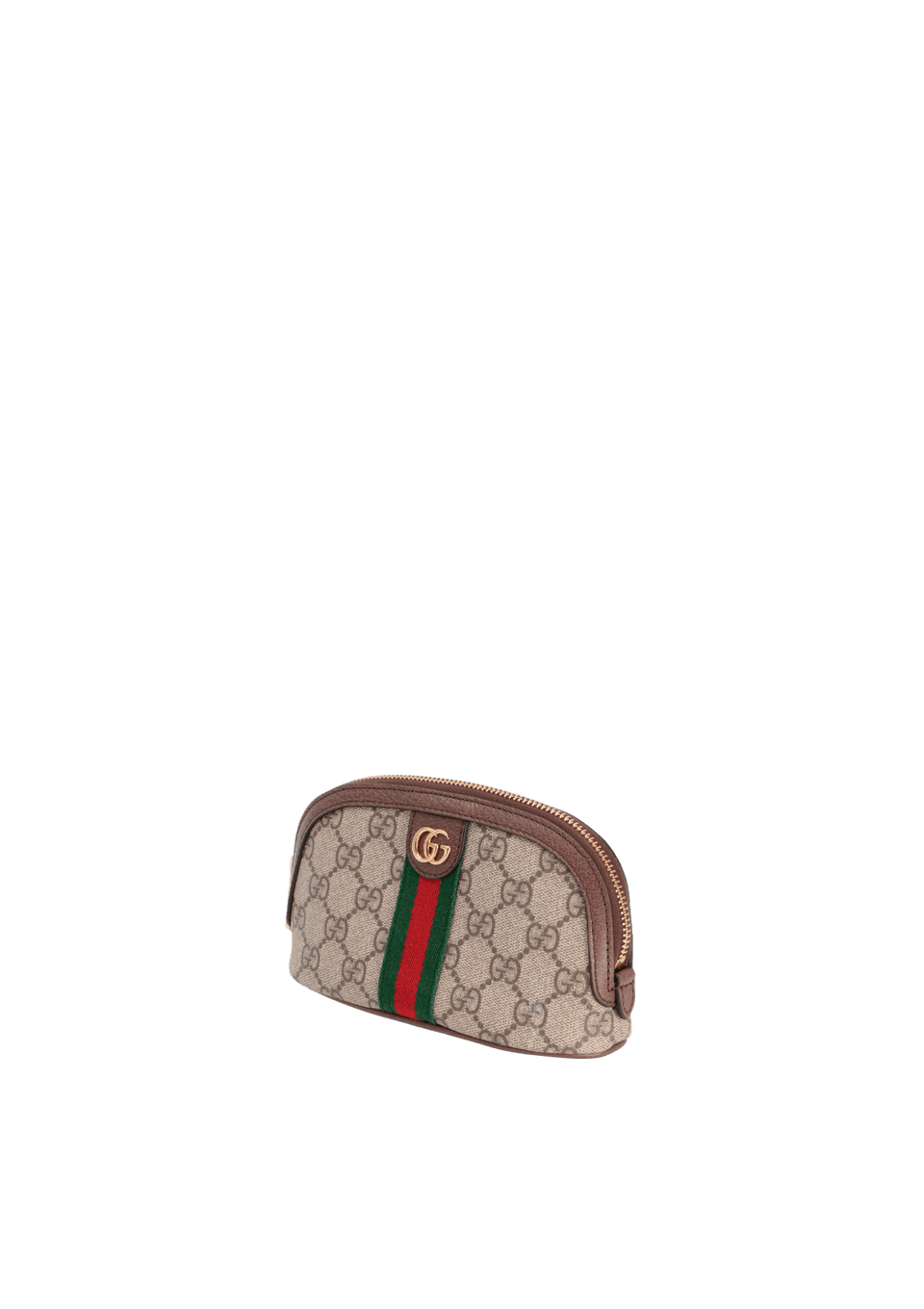 CASE GUCCI GG SUPREME SMALL OPHIDIA COSMETIC CASE MARROM ORIGINAL – Gringa