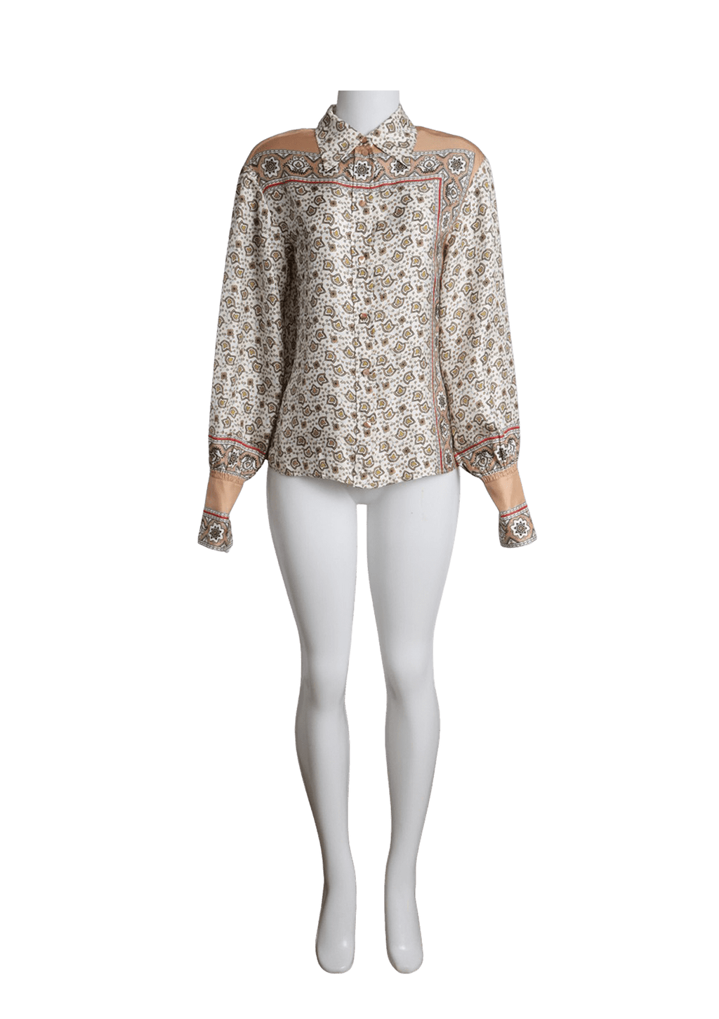 CAMISA FEMININA CHLOÉ PRINTED SHIRT ESTAMPADO 34 ORIGINAL – Gringa