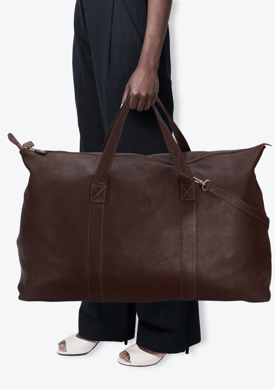 MALA FENDI VINTAGE SAS HAND LUGGAGE BAG MARROM ORIGINAL – Gringa