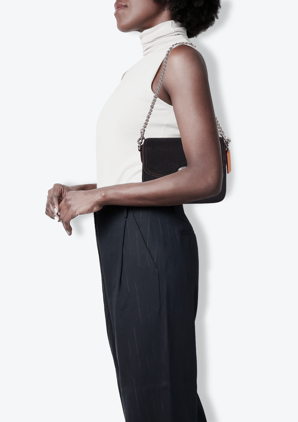 BOLSA COACH DENIM CASSIE BAG AZUL ORIGINAL – Gringa