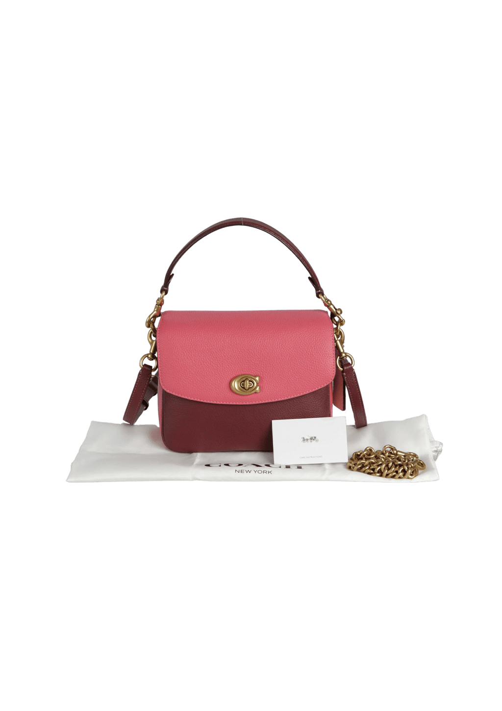 BOLSA COACH CASSIE 19 BAG ROSA ORIGINAL – Gringa
