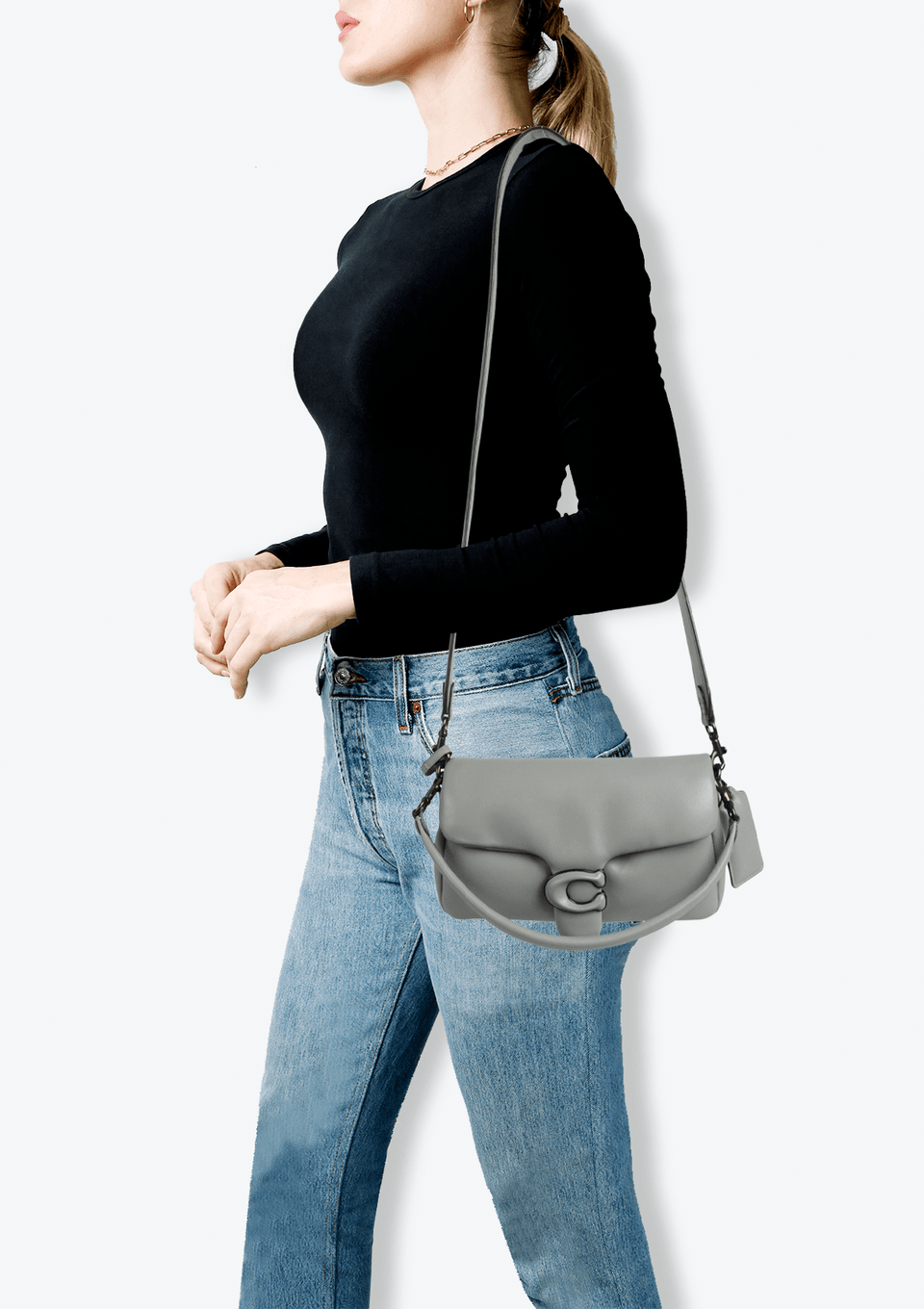 BOLSA COACH PILLOW TABBY BAG CINZA ORIGINAL – Gringa BOLSA COACH PILLOW TABBY BAG CINZA ORIGINAL – Gringa