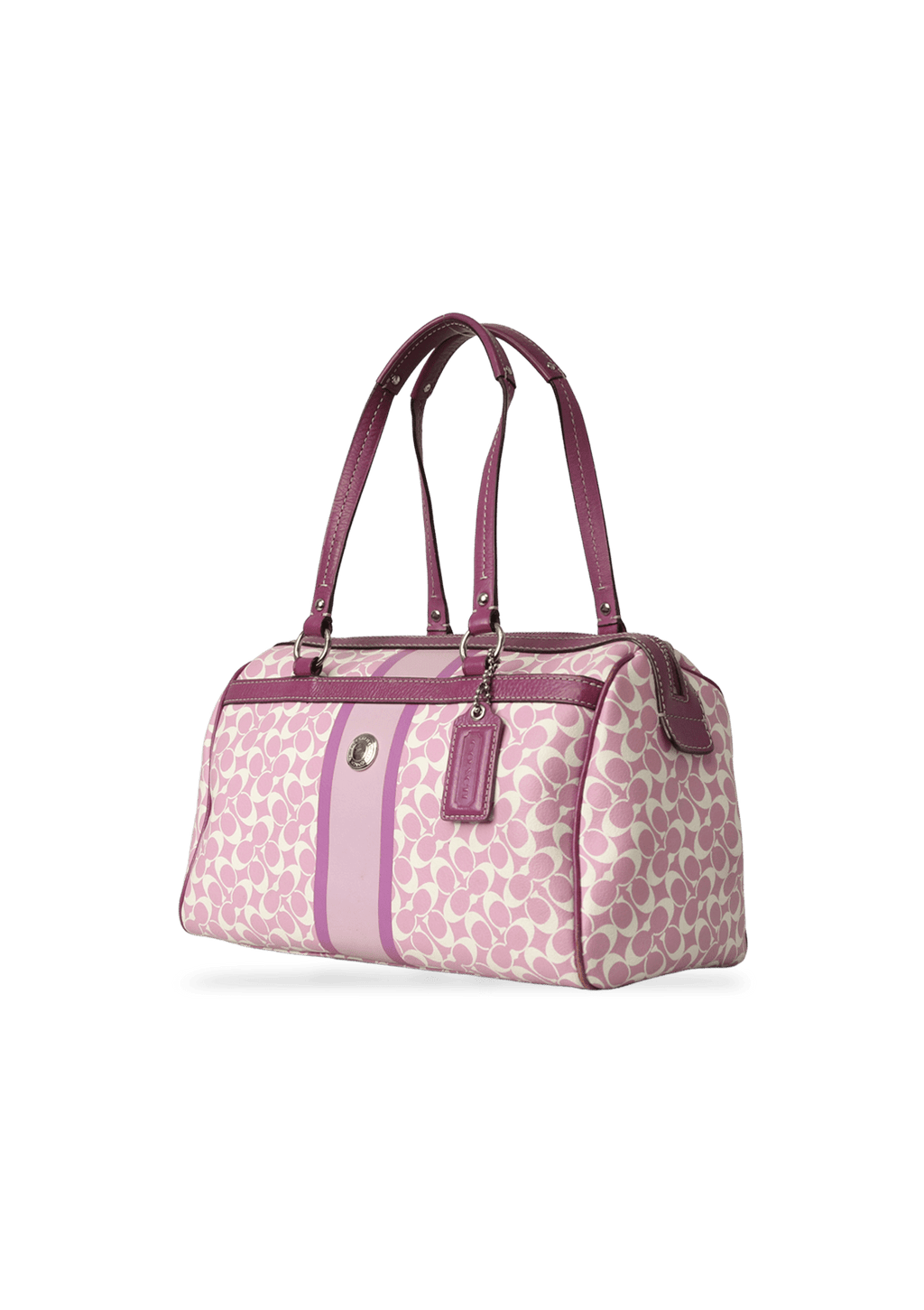 BOLSA COACH SIGNATURE CANVAS TOTE ROSA – Gringa