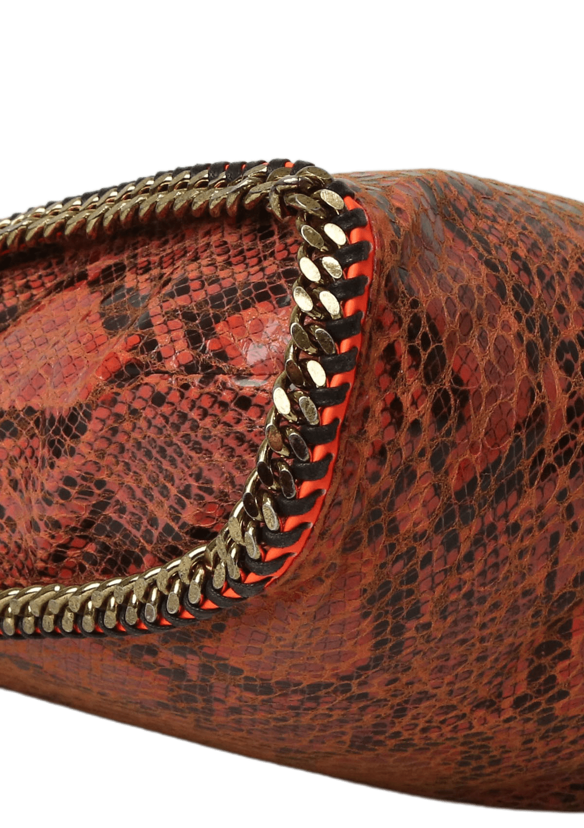 BOLSA STELLA MCCARTNEY ALTER-PYTHON FALABELLA LARANJA – Gringa