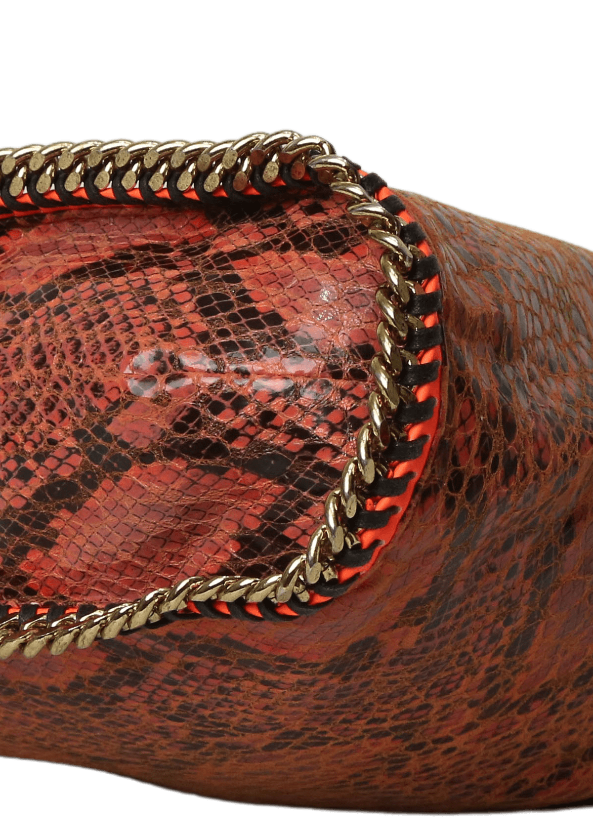 BOLSA STELLA MCCARTNEY ALTER-PYTHON FALABELLA LARANJA – Gringa