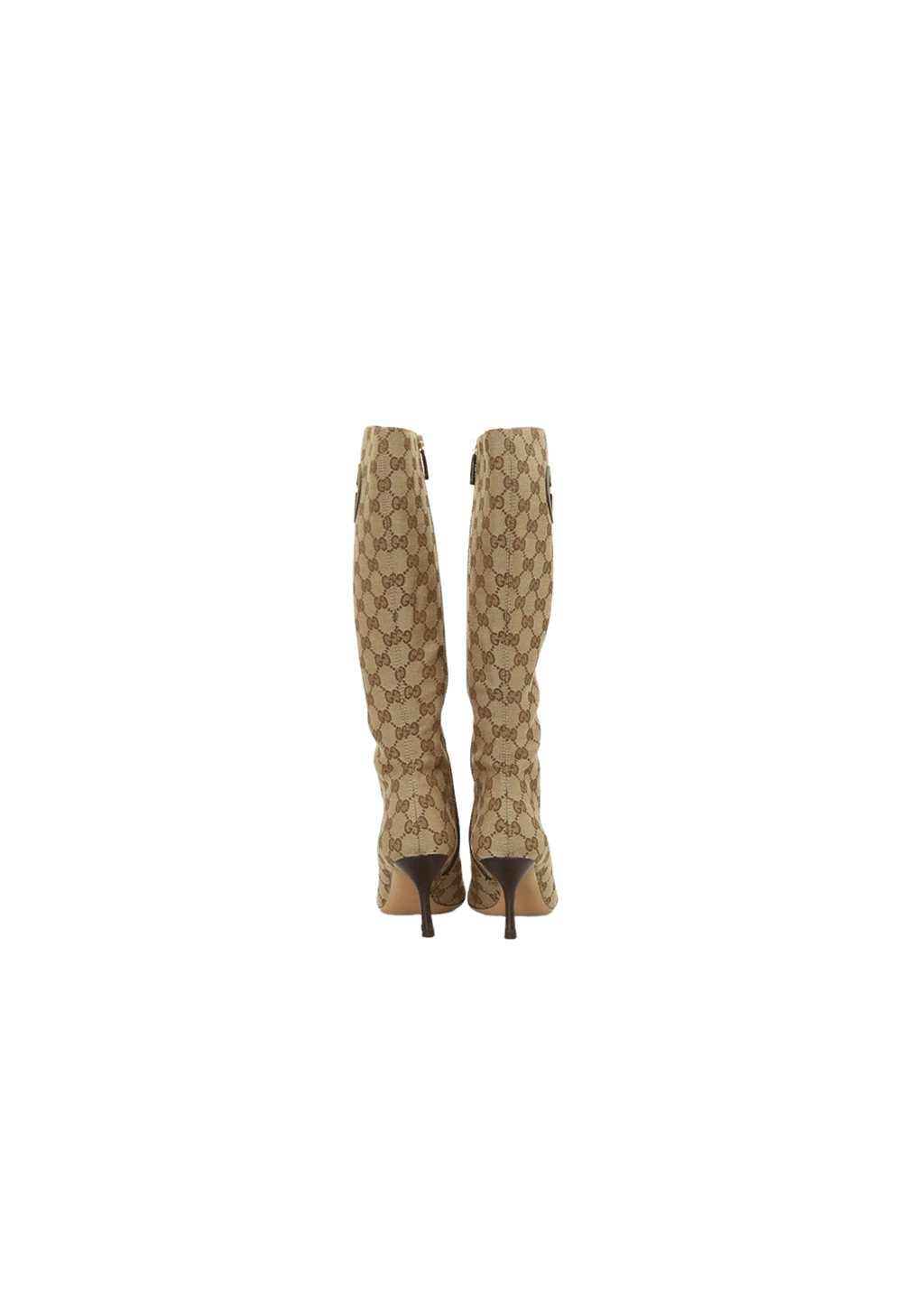 Bota Gucci GG Supreme Boots 34 Bege Original – Gringa