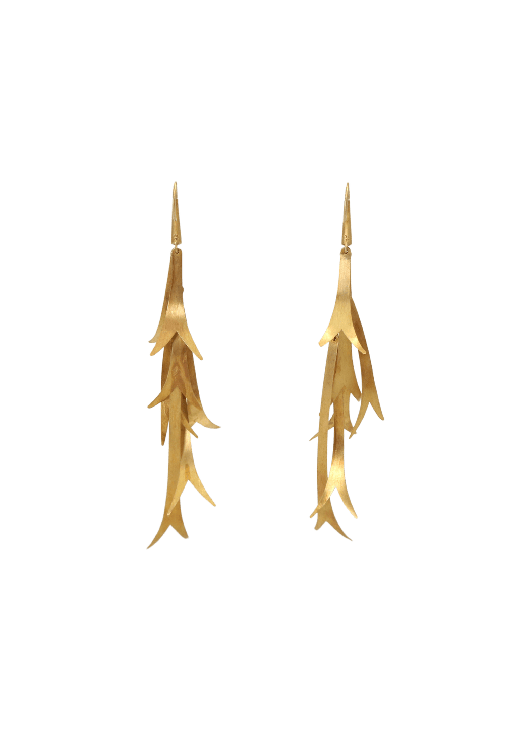 Brinco Antônio Bernardo Shaved Gold Earrings Dourado Original – Gringa