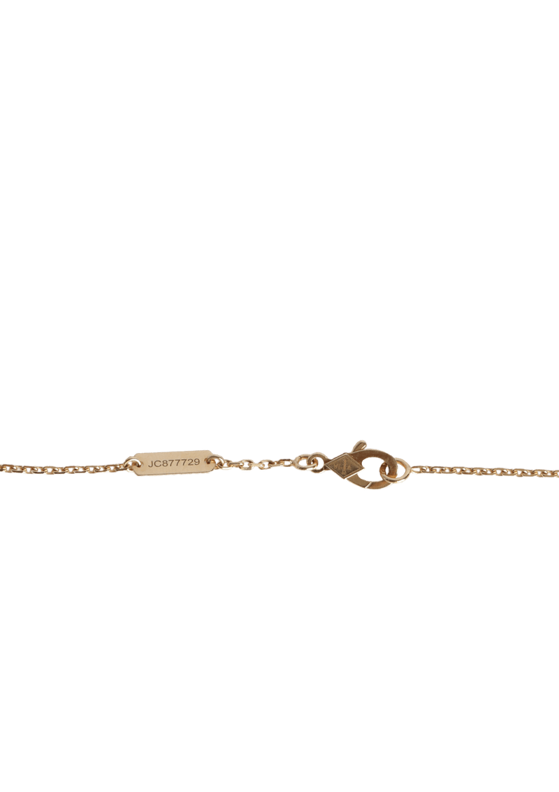 COLAR VAN CLEEF & ARPELS VINTAGE ALHAMBRA 18K NECKLACE OURO AMARELO ...