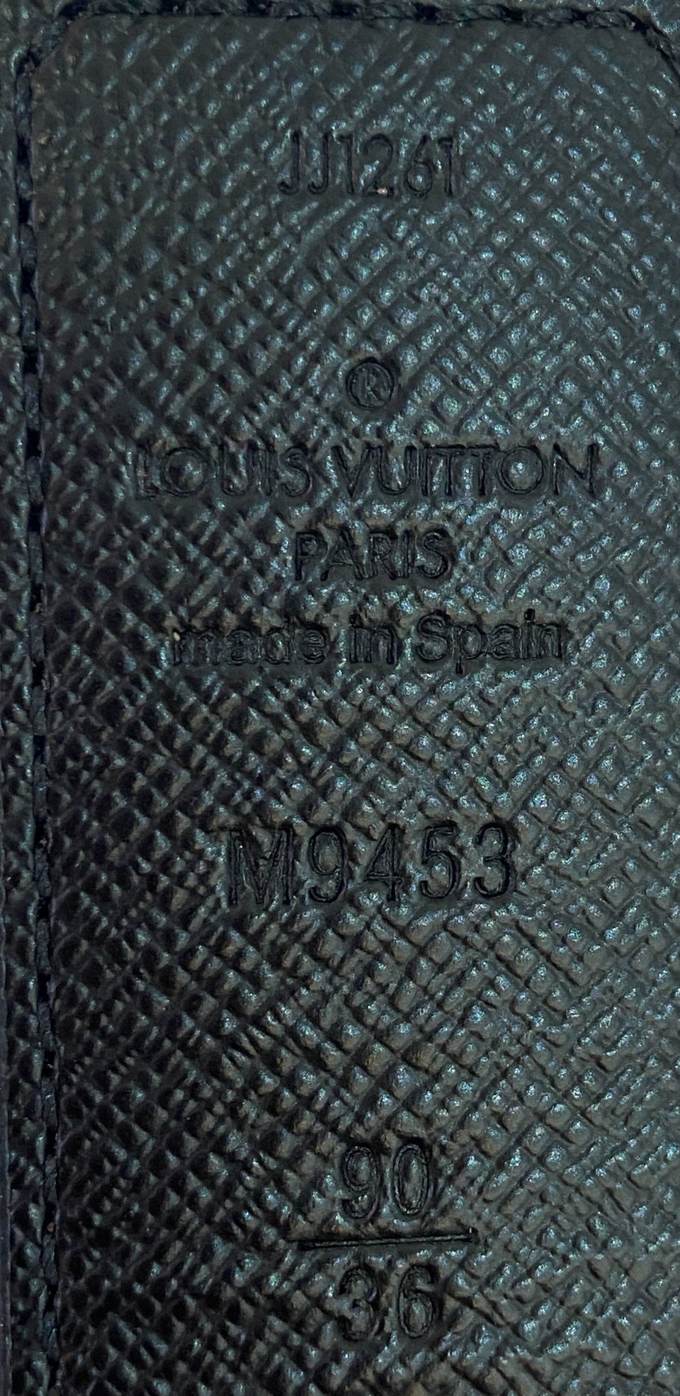 CINTO LOUIS VUITTON MONOGRAM LV INITIALES REVERSIBLE BELT 90 MARRO ...