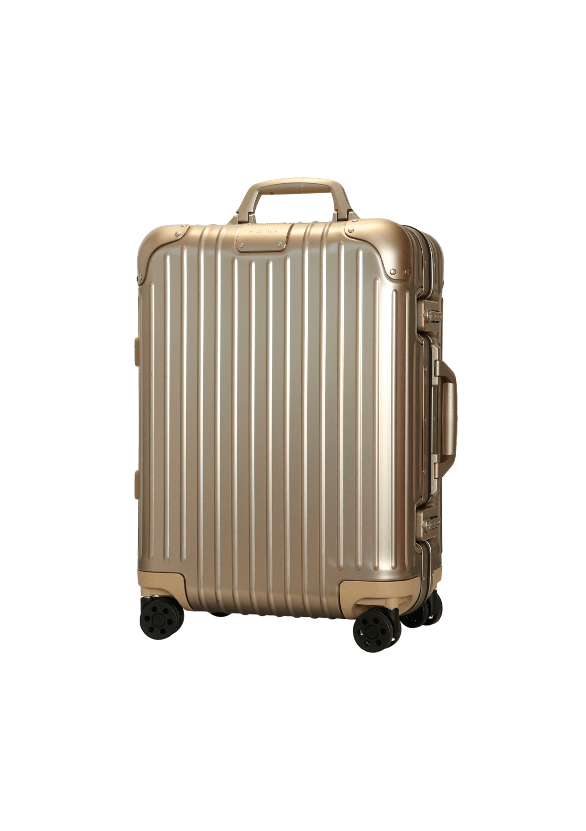 MALA DE BORDO RIMOWA ORIGINAL CABIN DOURADO ORIGINAL – Gringa