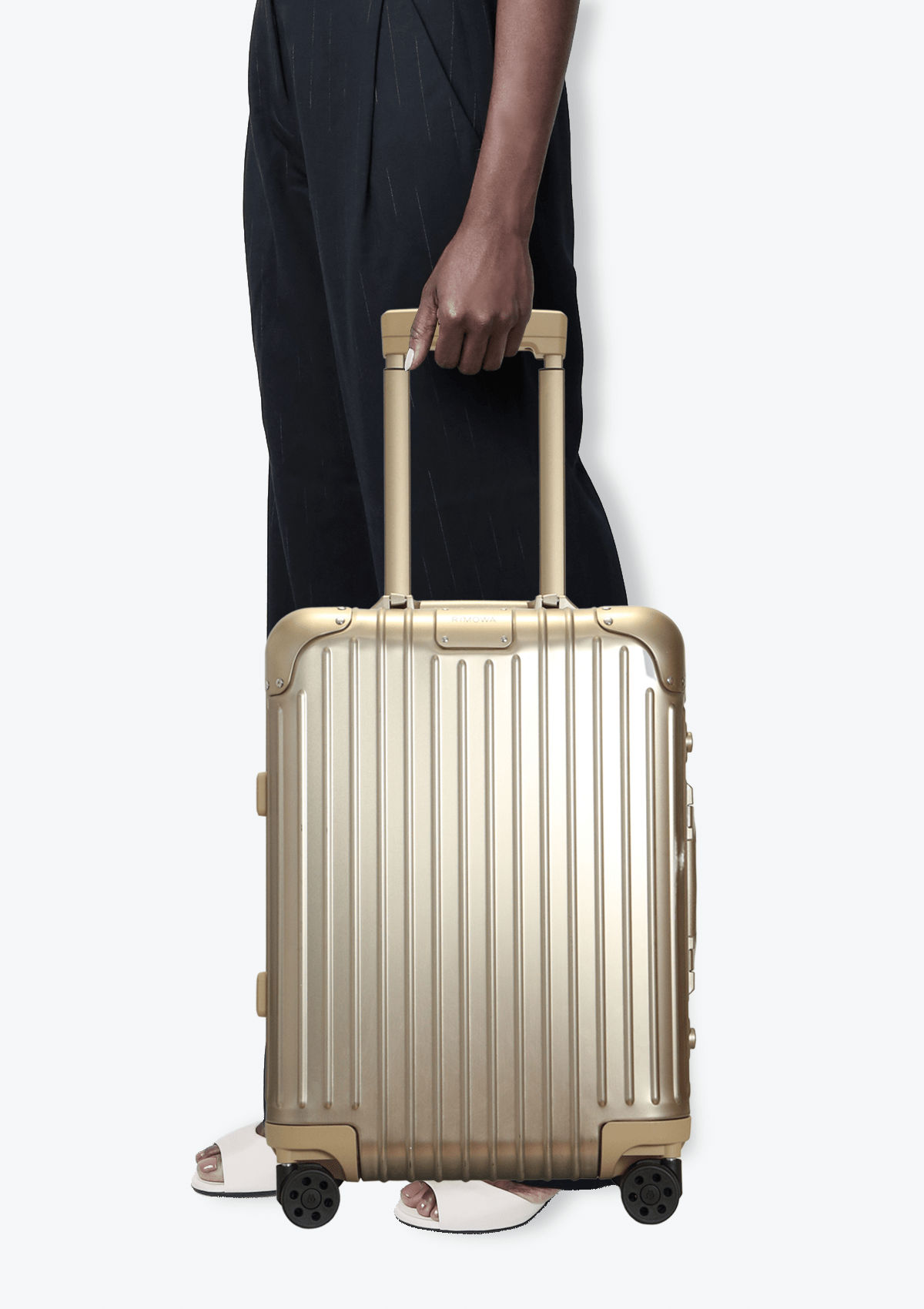 MALA DE BORDO RIMOWA ORIGINAL CABIN DOURADO ORIGINAL – Gringa