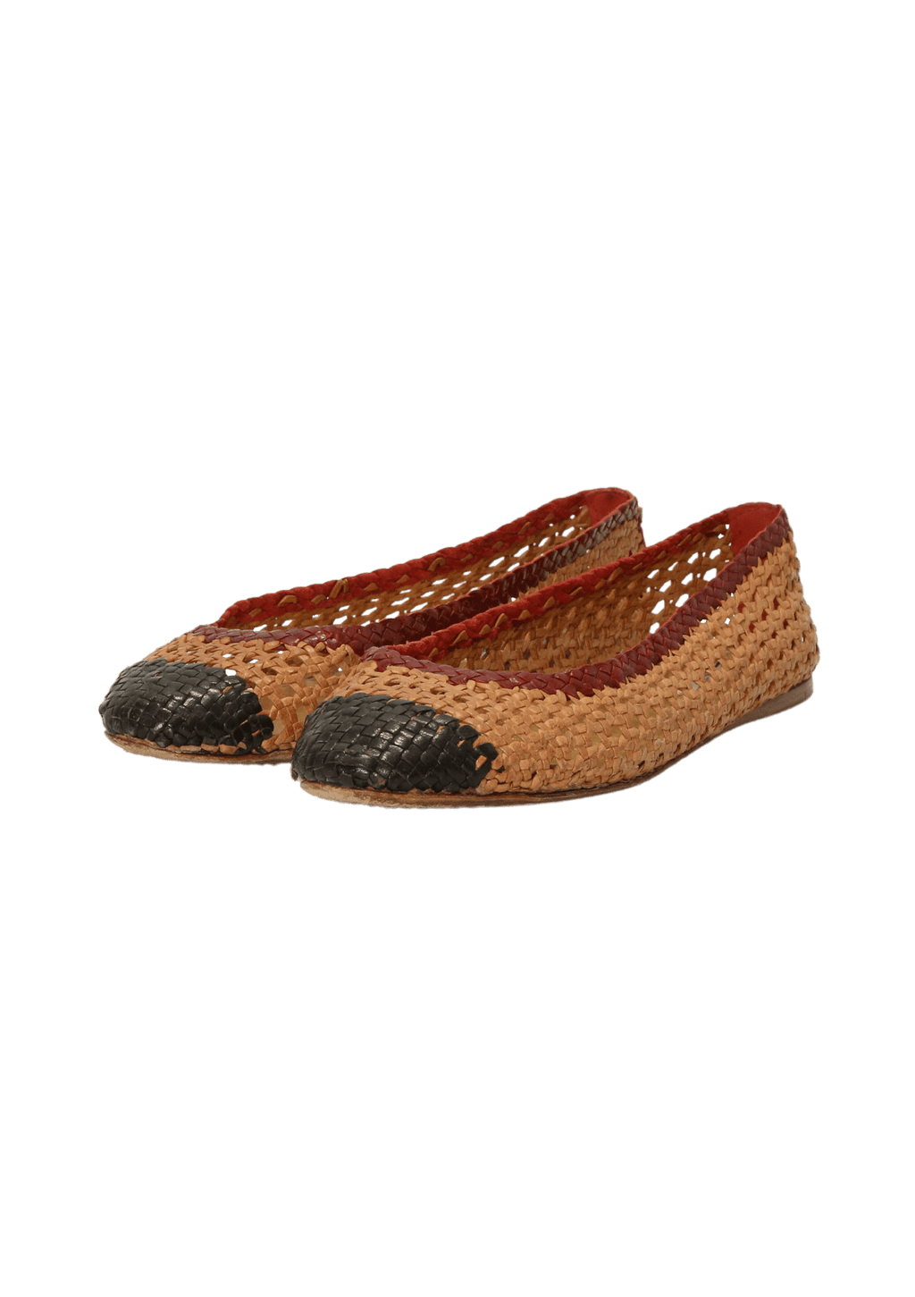 Sapatilha Prada Wicker Ballet Flats 36 Original – Gringa